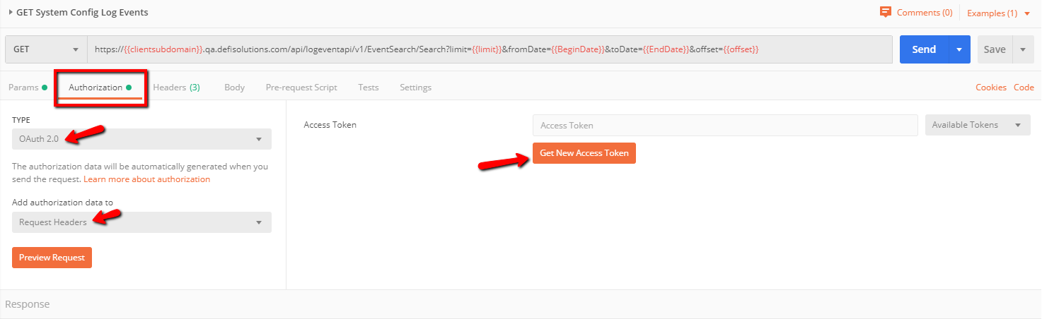 System Audit History API | defi SOLUTIONS's Public Workspace | Postman API Network